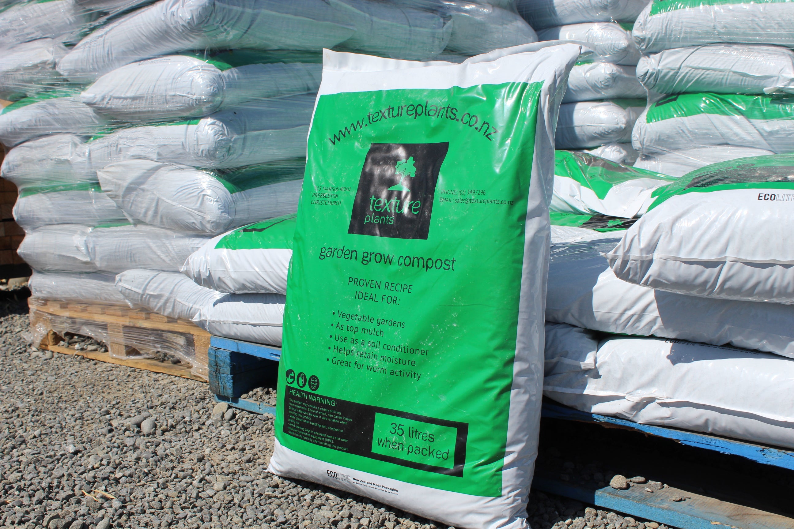 Compost Texture 35L – Texture Plants, Landscapes, Lush Lawns Christchurch